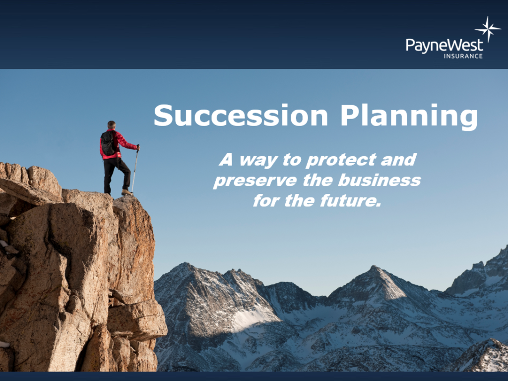 Succession Planning Your Business - Marsh McLennan Agency Northwest